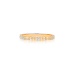 Double Row Diamond Ring — EF Collection®