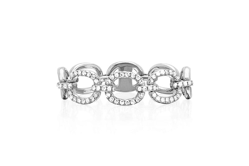 Diamond Chain Link Ring — EF Collection®