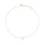 Diamond Cross Necklace — EF Collection®