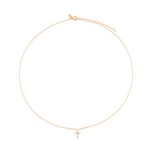 Diamond Cross Necklace — EF Collection®