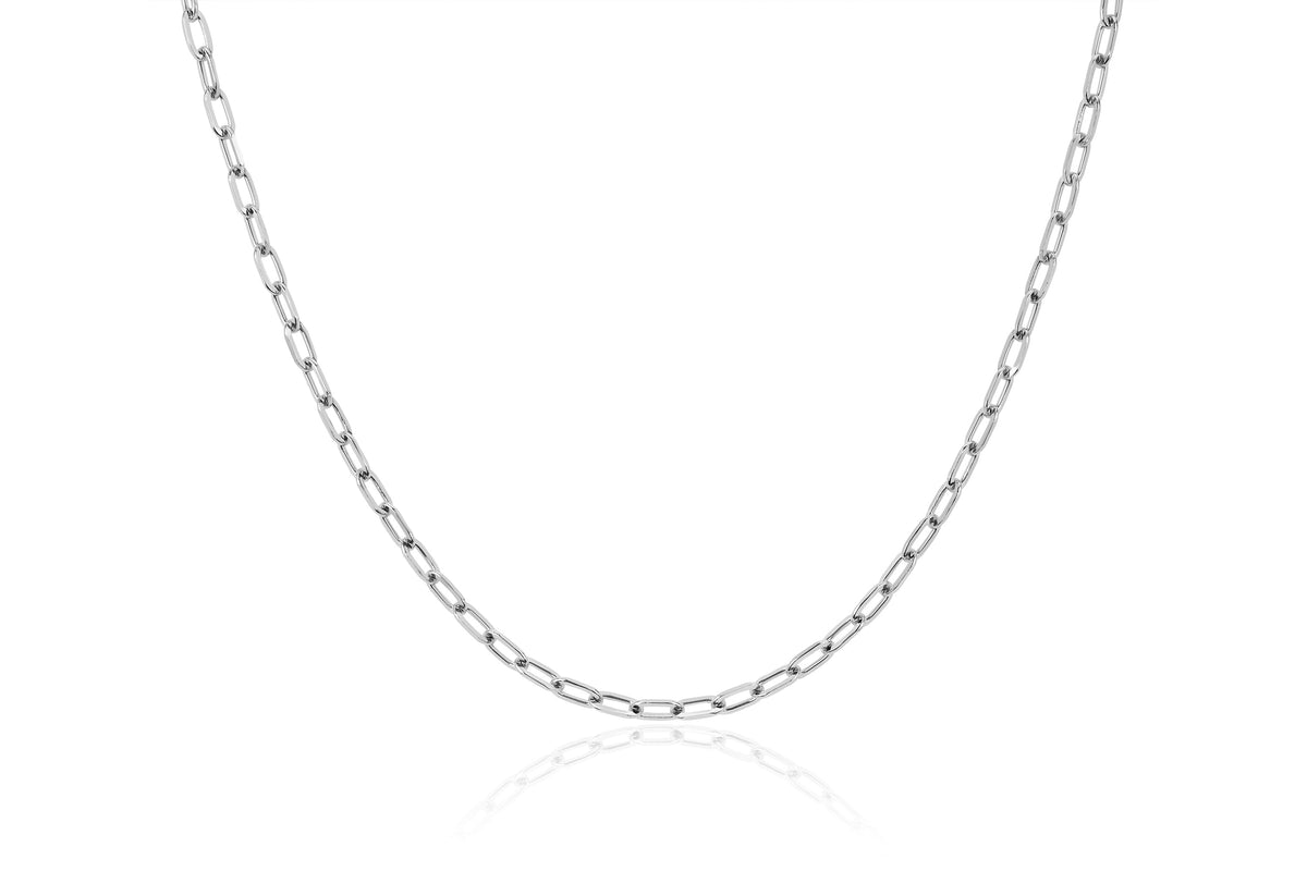 Mini Link Chain Necklace | 14k Gold | EF Collection — EF Collection®