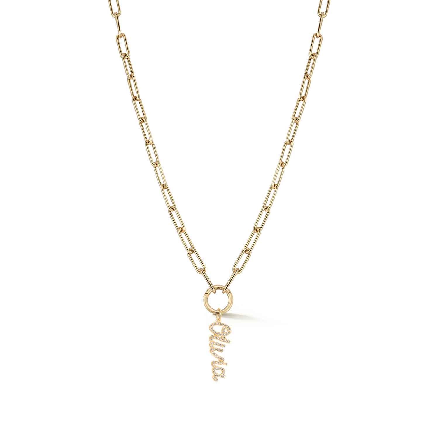 Diamond Cross Charm — EF Collection®