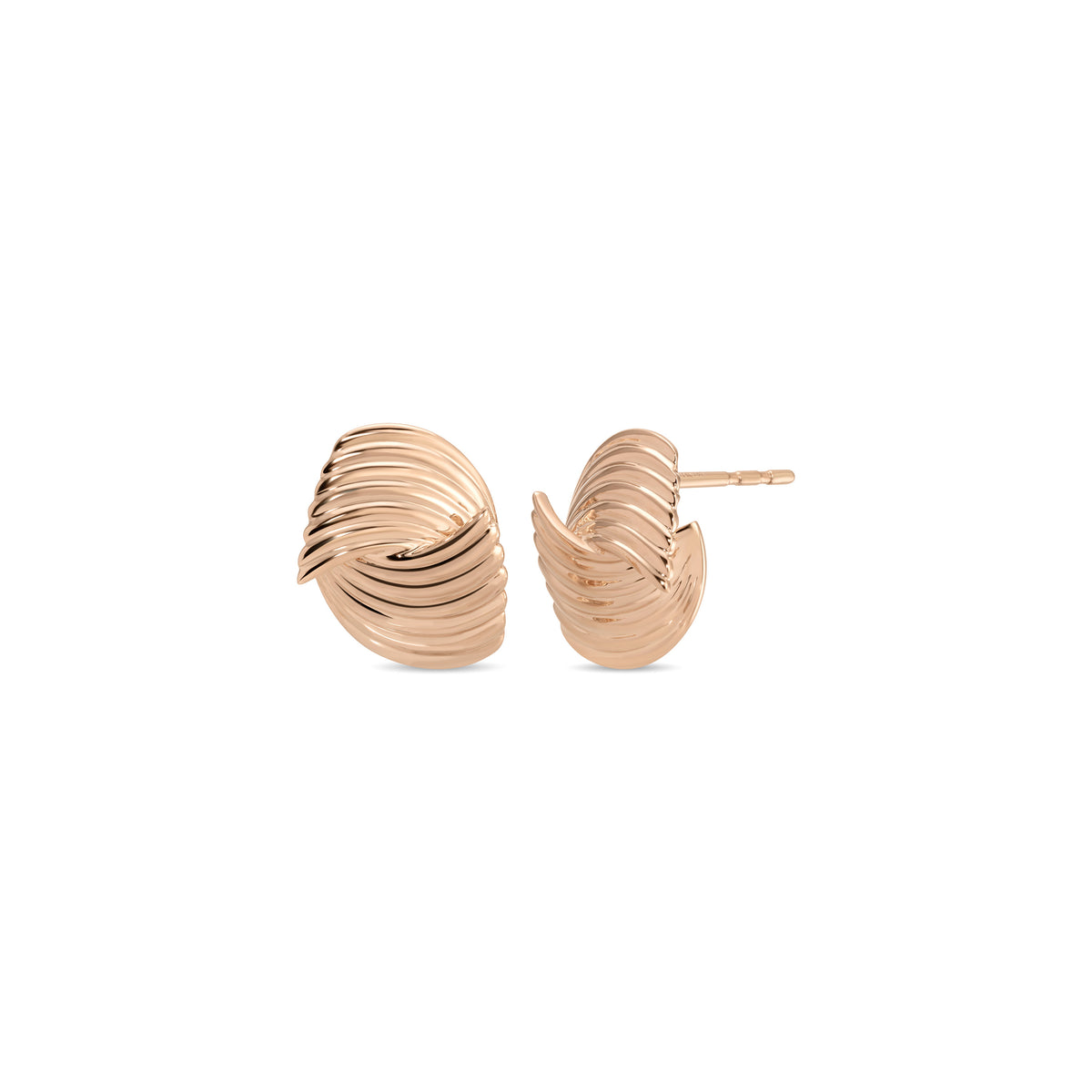 Gold Freya Stud Earrings — EF Collection®
