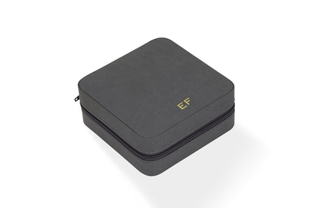 Jewelry Travel Pouch | Stone Grey | EF Collection — EF Collection®
